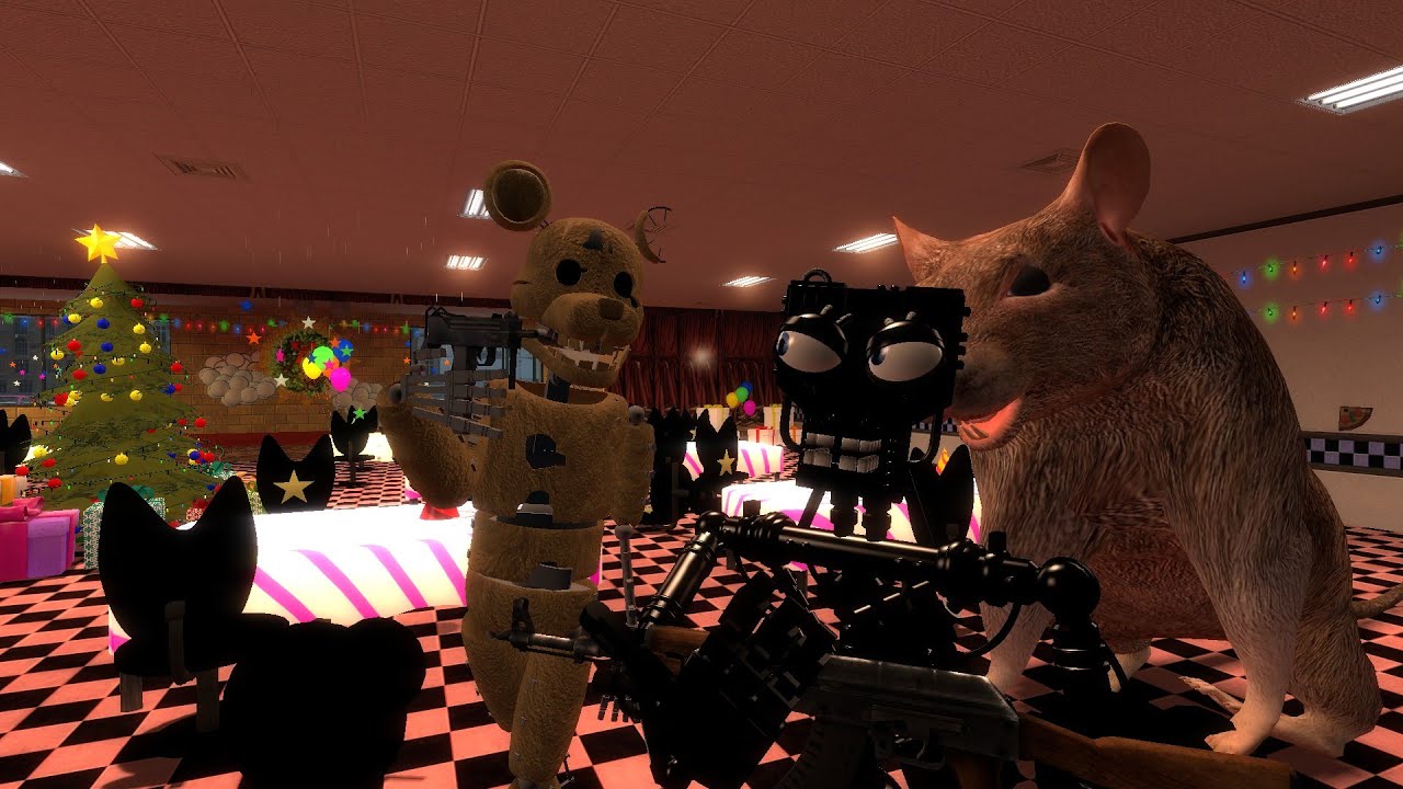 Gmod Fnaf | Take Back the Pizzeria! - YouTube