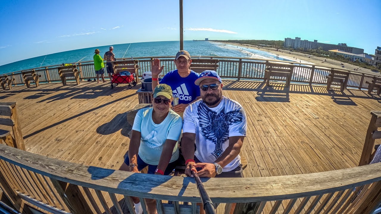 SpringMaid Pier Myrtle Beach 4k60 HDR Video Walking Pier - YouTube