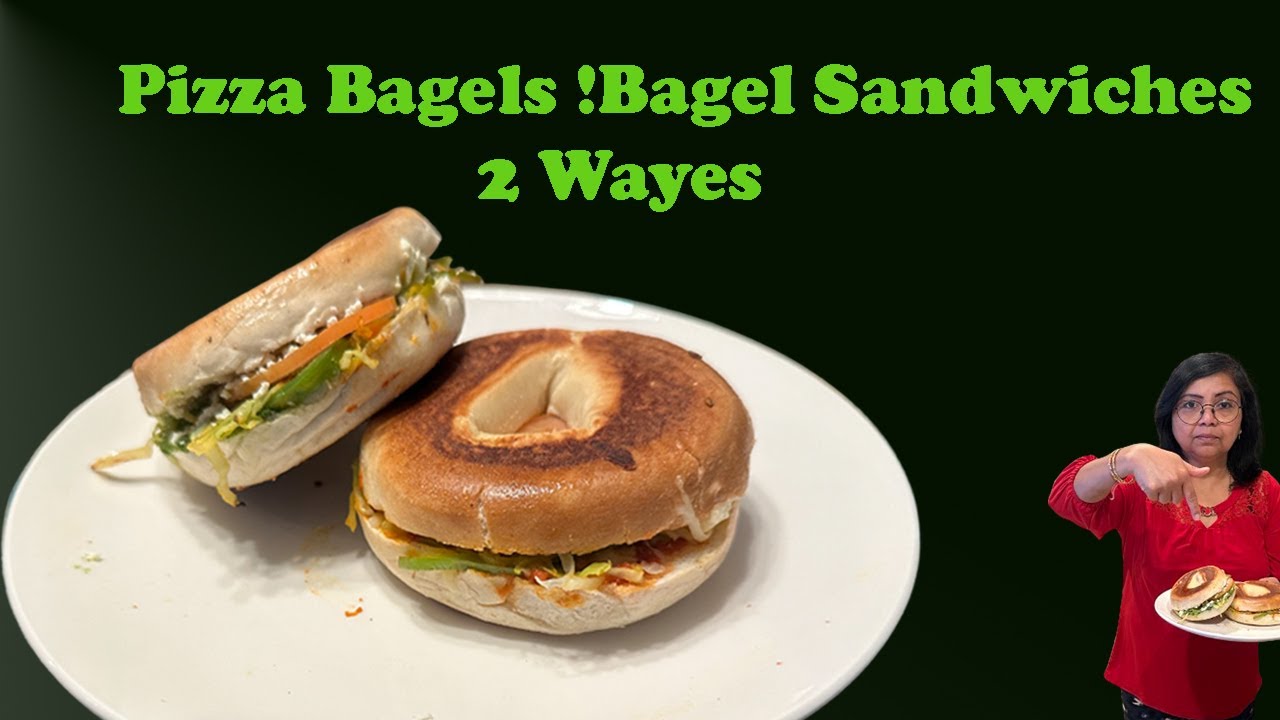 !Mouthwatering Pizza Bagels & Sensational Bagel Sandwiches!" Taste The ...