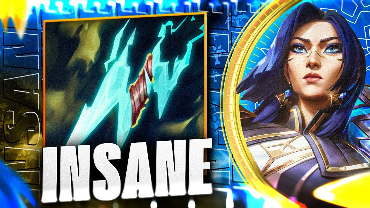 New Statikk Shiv Is Just ABSURD - Caitlyn ADC Gameplay Guide | League ...