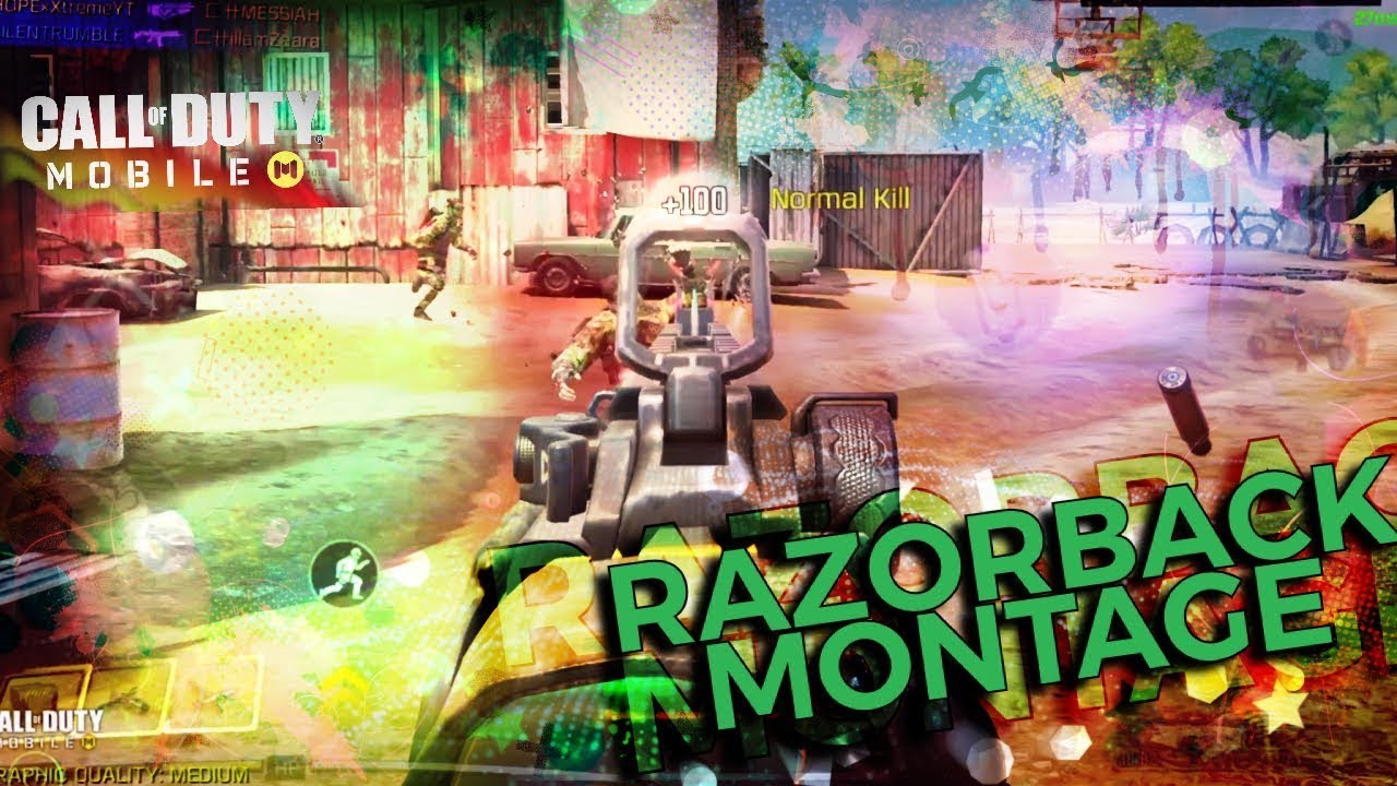 (Call of duty Mobile) Razorback Montage - YouTube