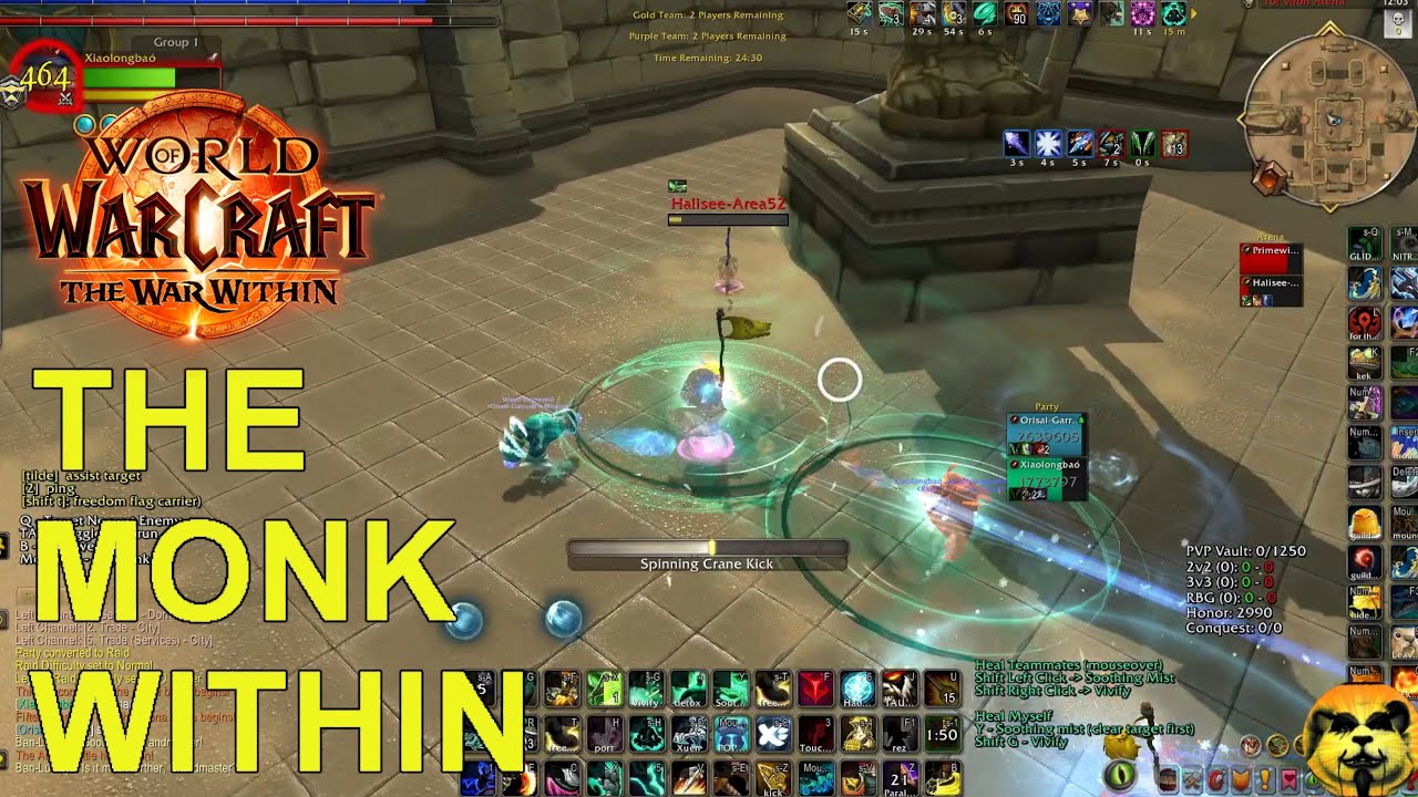 THE MONK WITHIN | WORLD OF WARCRAFT: THE WAR WITHIN 11.0.7 - YouTube