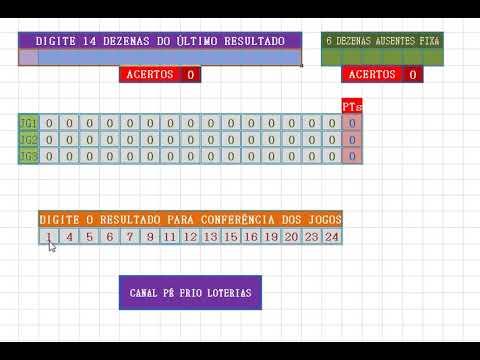 #10 - Jogando com 14 dezenas do concurso anterior com garantia de 11, 12 e 13 pontos em 3 jogos