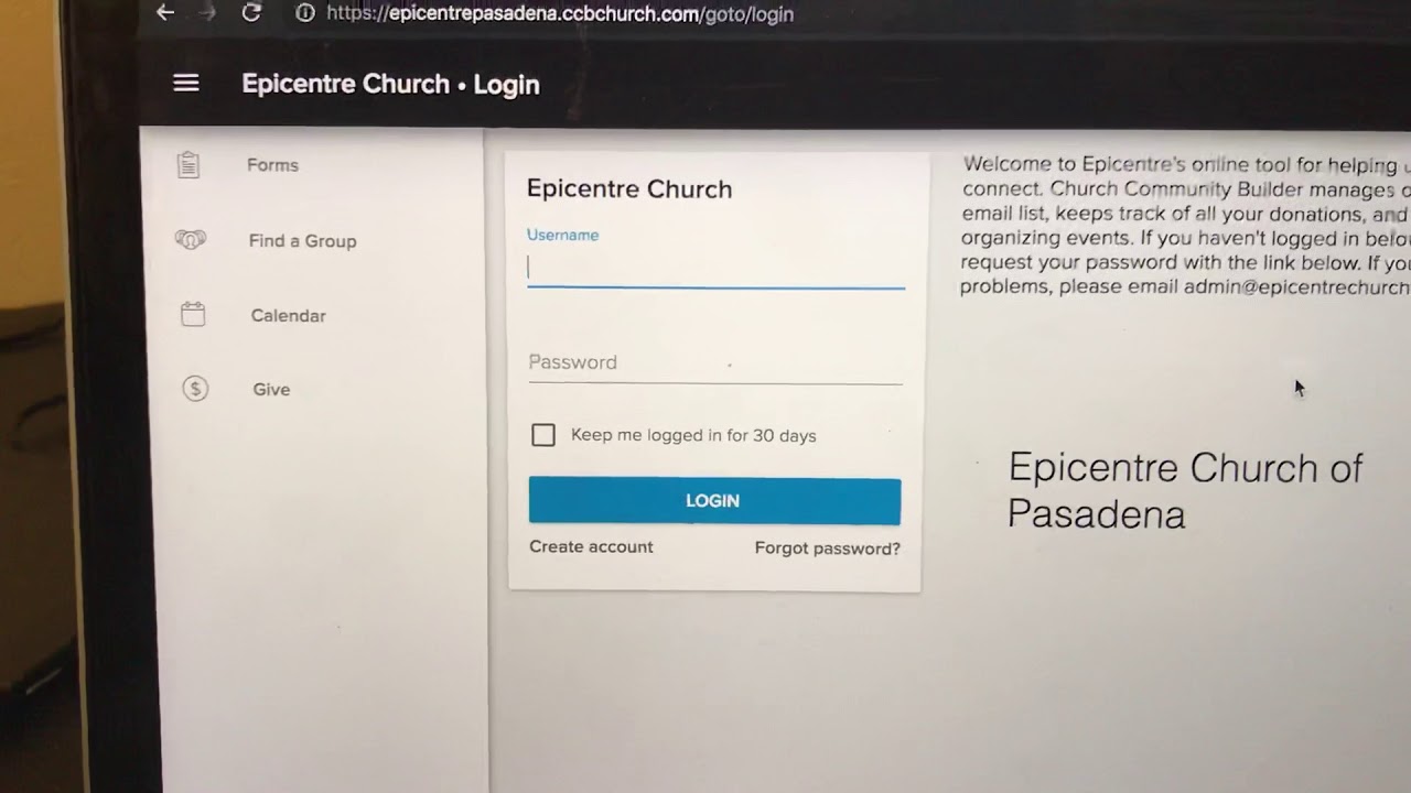 CCB- How to Login and How to Blockout Dates - YouTube