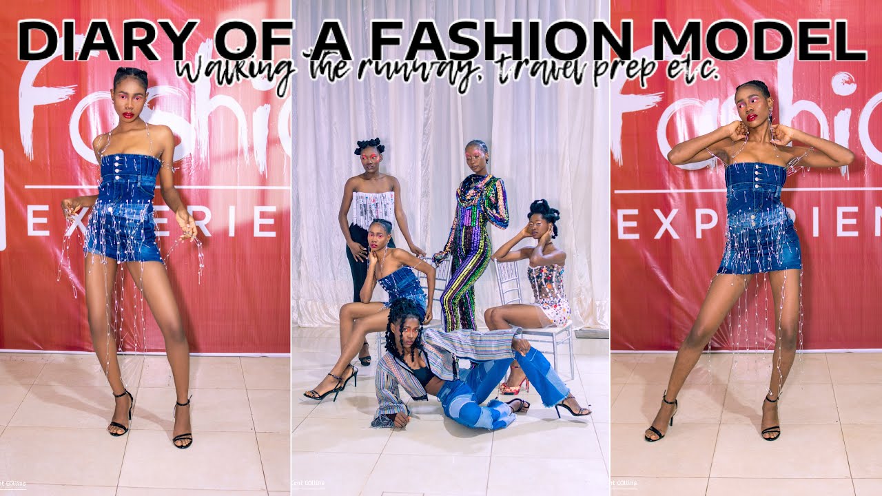 FASHION WEEK VLOG ‘23 | I walked on the Runway, Prep with me,Behind the ...