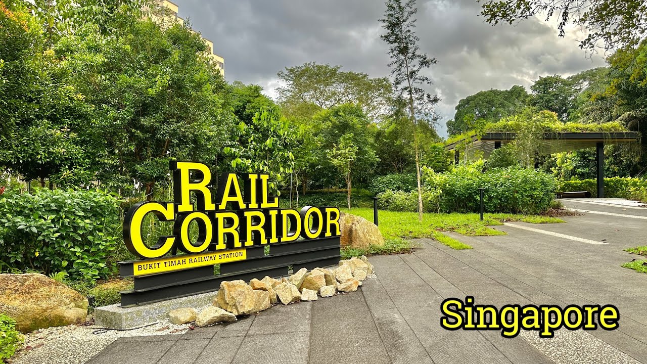 SINGAPORE : BUKIT TIMAH RAIL CORRIDOR - Railway Station - Walking Tour ...