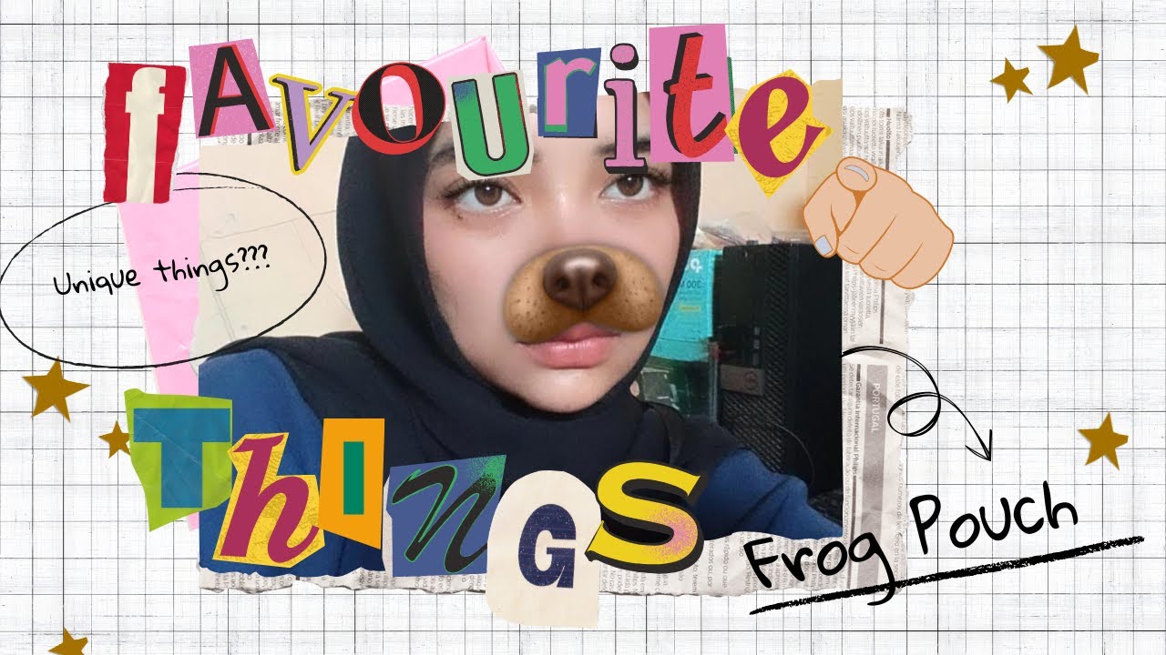 FAVOURITE THINGS - ENGLISH TASK - YouTube