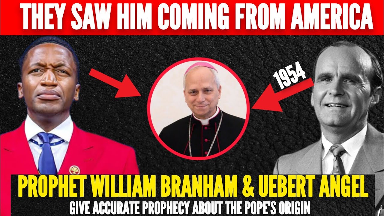 Shocking🤯Prophet William Marion Branham prophecy about the new Pope in ...