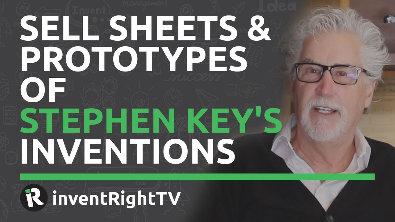 Sell Sheets & Prototypes of Stephen Key's Inventions - YouTube