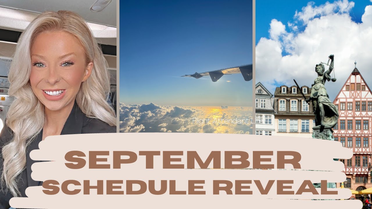 MY SEPTEMBER FLYING SCHEDULE| BIDDING| Day in the life of a Flight ...