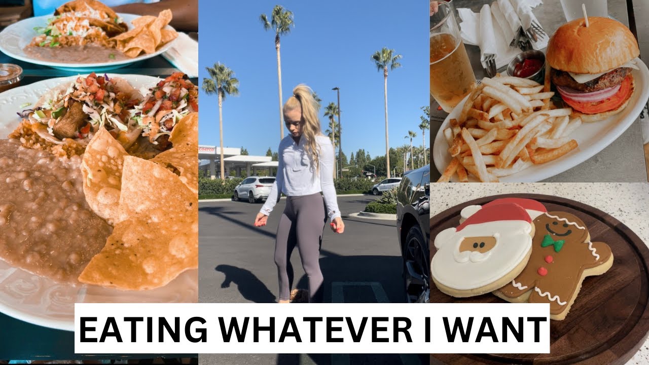 Eating WHATEVER I want for 24 hours !!!! - YouTube