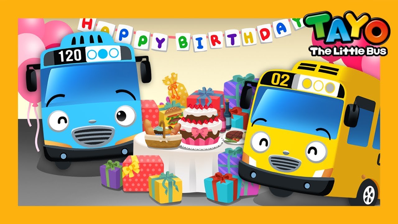 [Tayo's Story Book] #07 Happy Birthday - YouTube