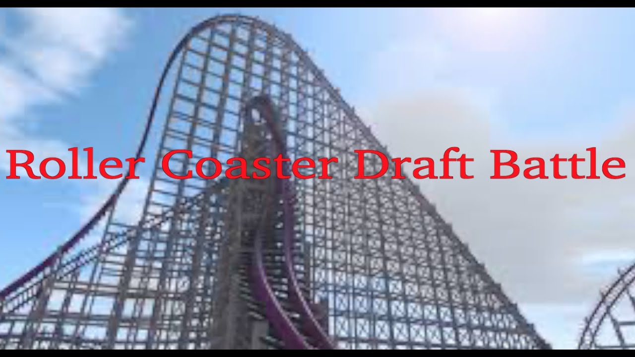 Roller Coaster Draft Battle with Coaster Legend - YouTube