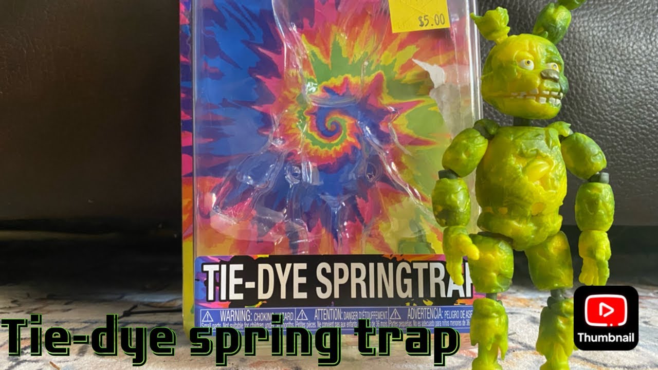 Unboxing tie-dye spring trap - YouTube