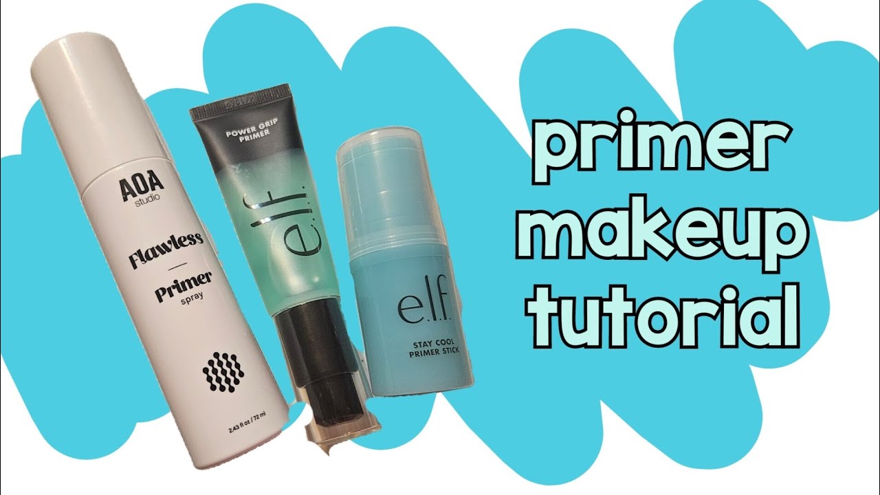 Primer makeup tutorial video! - YouTube