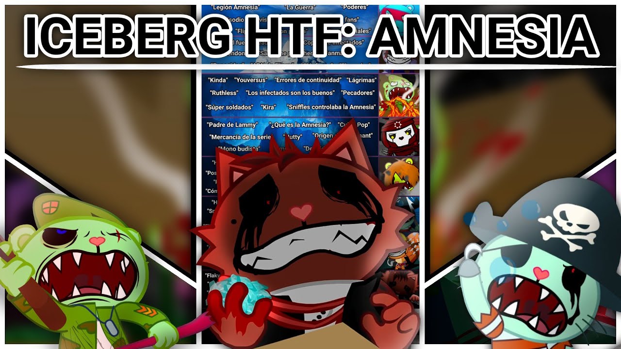 (Loquendo) Explicando el Iceberg de Happy Tree Friends Amnesia ...