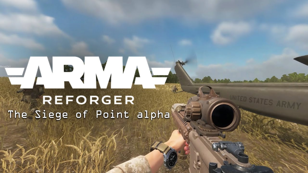ARMA REFORGER - THE SIEGE OF POINT ALPHA! - YouTube