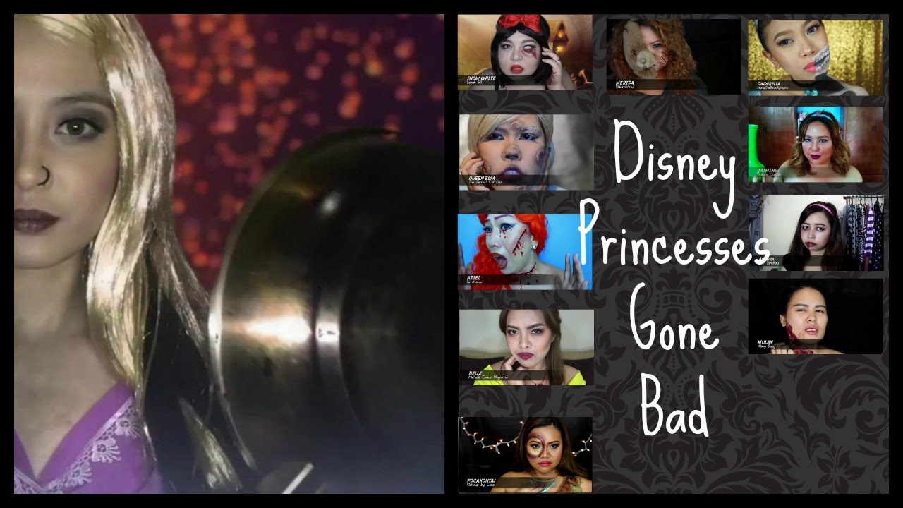 GOTHIC RAPUNZEL | DISNEY GONE BAD COLLAB | Tish Ortz - YouTube