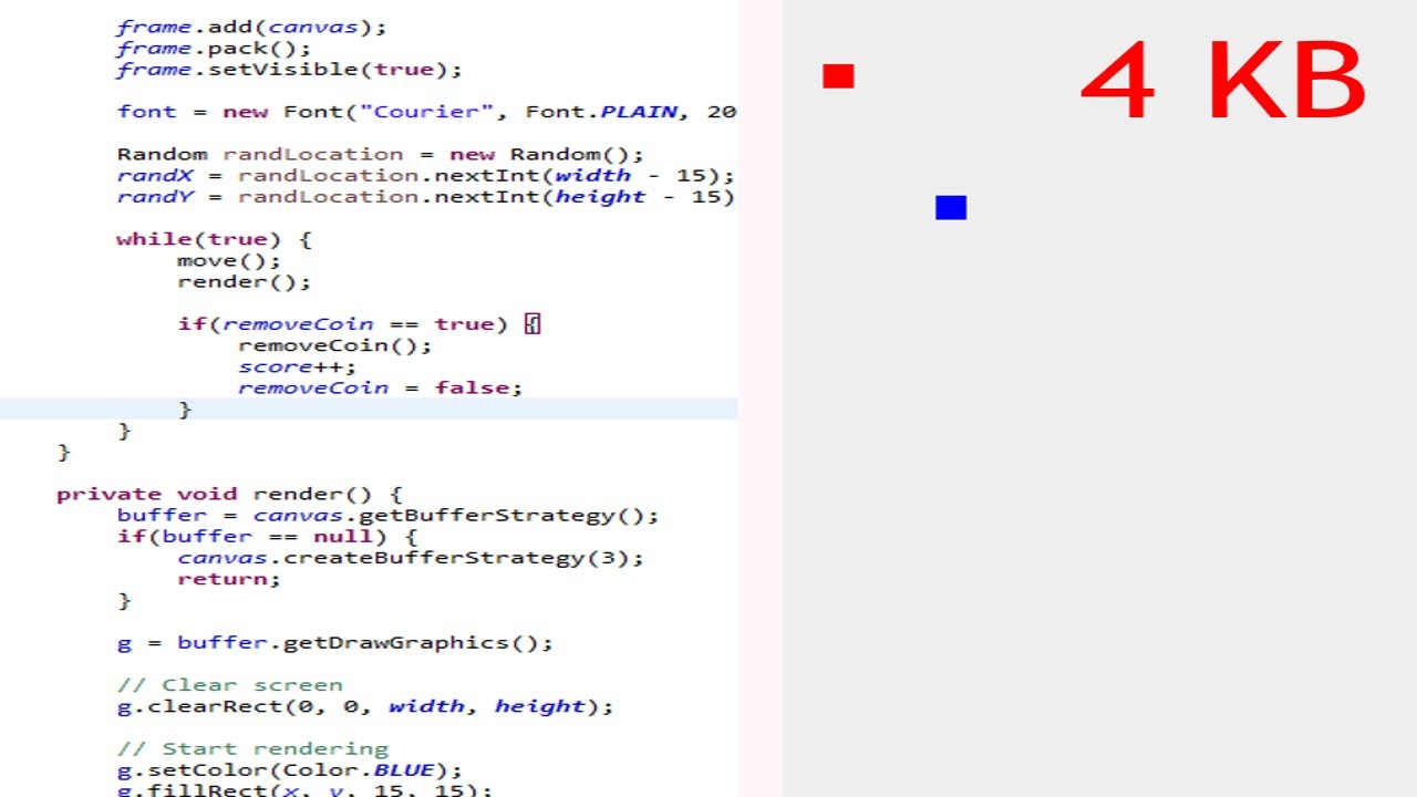 Making A Game In 4 Kilobytes - YouTube