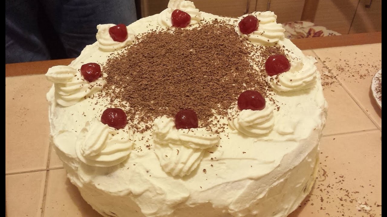 Black Forest Cake / Forêt Noire © - YouTube