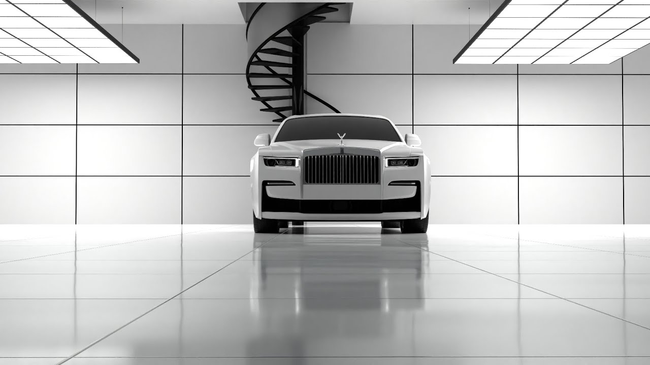 Amazing realistic render in Blender !! Rolls - Royce car // Blender 3.4 ...