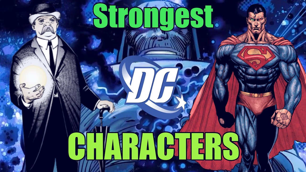 Top 10 STRONGEST DC Characters #dc #dccomics - YouTube