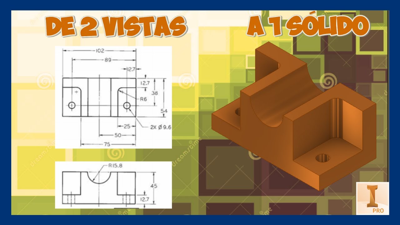 CÓMO hacer un MODELADO 3D desde un BOCETO EN INVENTOR 👉 (LINK DE ...