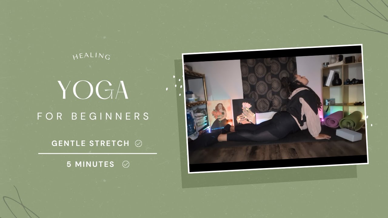 5-Minute Healing Yoga | Gentle Flow to Restore Mind, Body & Soul - YouTube
