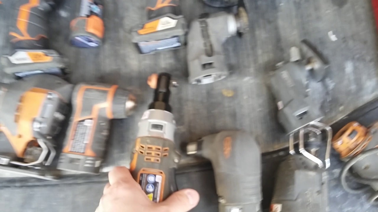 Ridgid 12 volt multi tool - YouTube