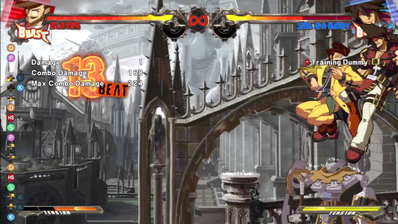 GGXRD: Standard Slayer Combos Against Sol - YouTube
