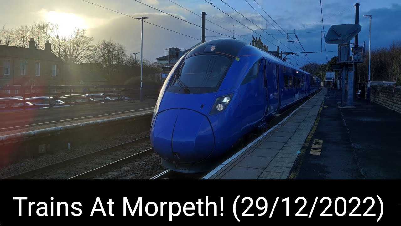 Trains At Morpeth(29/12/2022)(Trainspotting) - YouTube