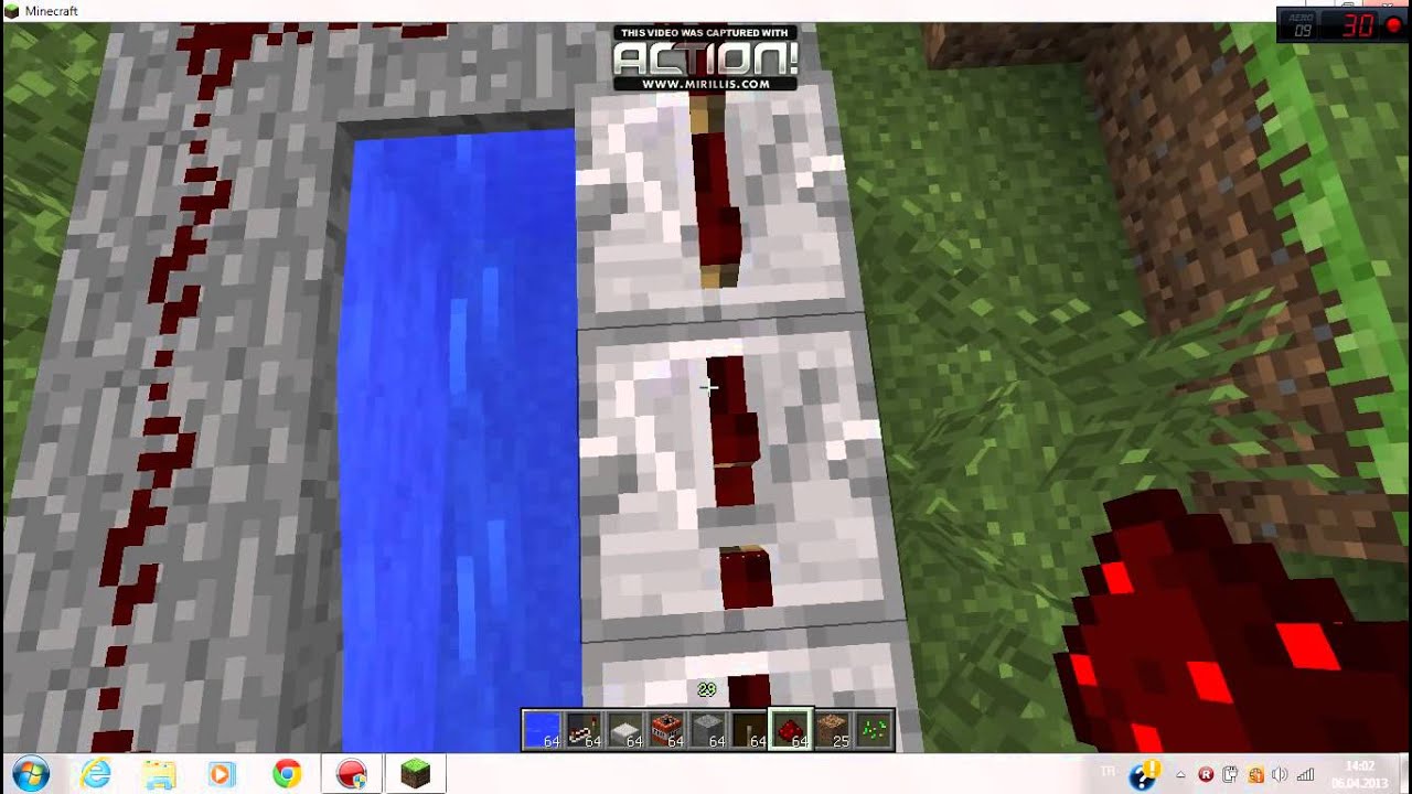 Minecraft tnt bomba yapımı - YouTube