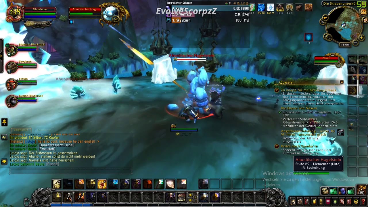 World of Warcraft - Sonnenwendfest - Frostfürst Ahune - Event - YouTube