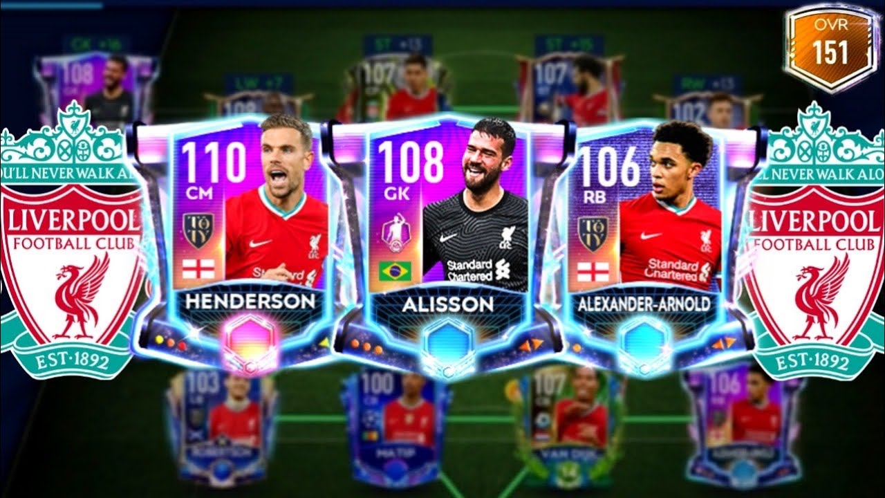 LIVERPOOL FC 2021/22 SPECIAL SQUAD BUILDER | FIFA MOBILE 21 - YouTube