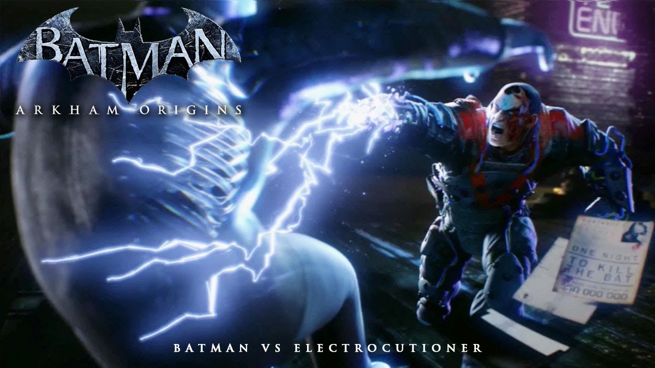Batman Arkham Origins - Batman Vs Electrocutioner - Epic Freeflow ...