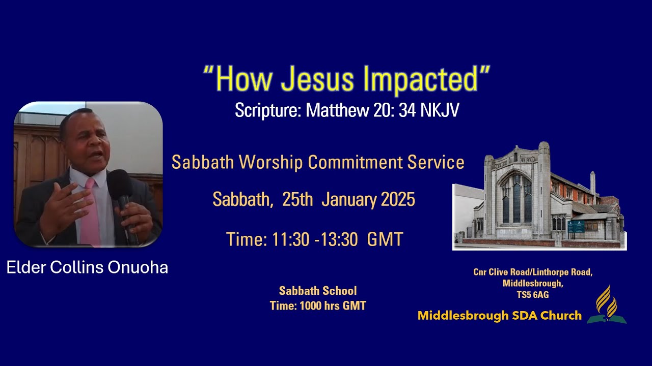 "How Jesus Impacted" - Elder Collins Onuoha - YouTube