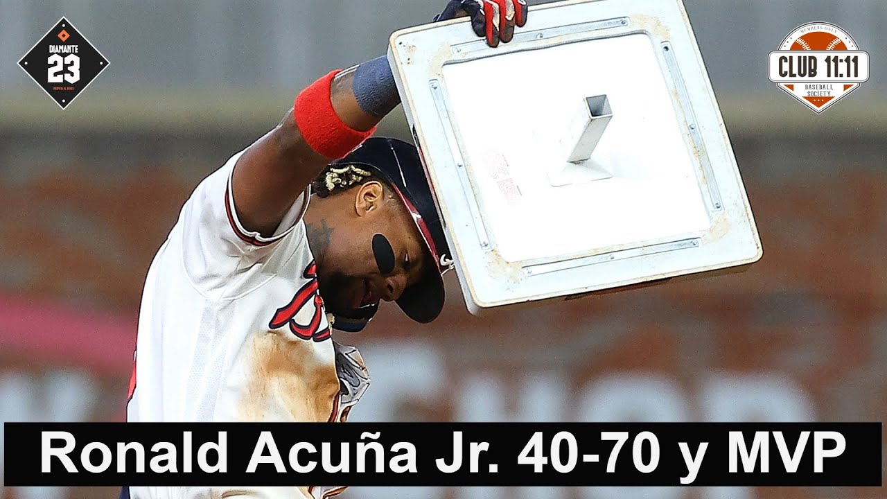RONALD ACUÑA Jr. hace historia con el 40-70 y asegura el MVP. Julio ...