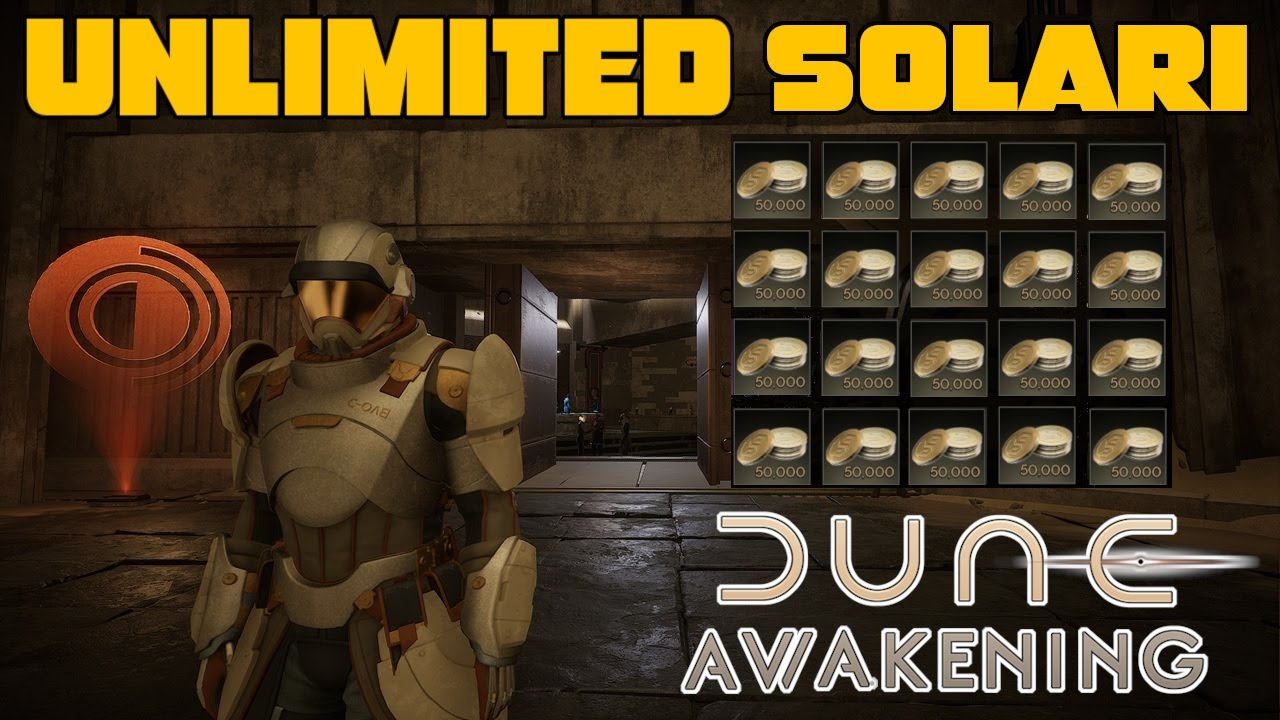 How To Make UNLIMITED Solari in Dune Awakening! Farm 100,000+ Per Hour ...