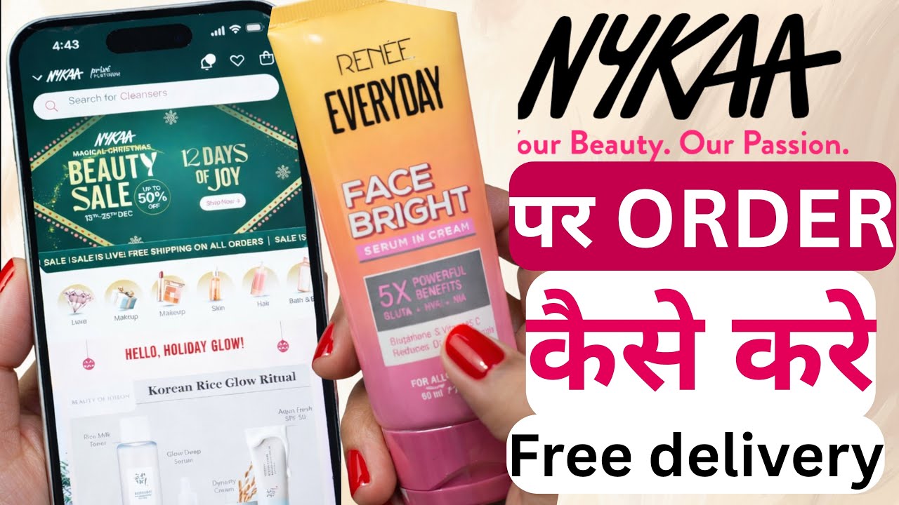 How to Order Nykaa products | Nykaa par Order Kaise Karen | Nykaa App ...