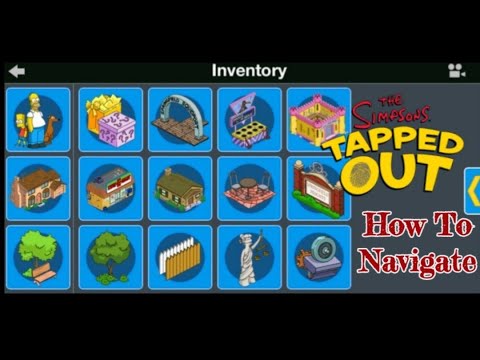 TSTO: How To Navigate The "Inventory" Walkthrough - YouTube