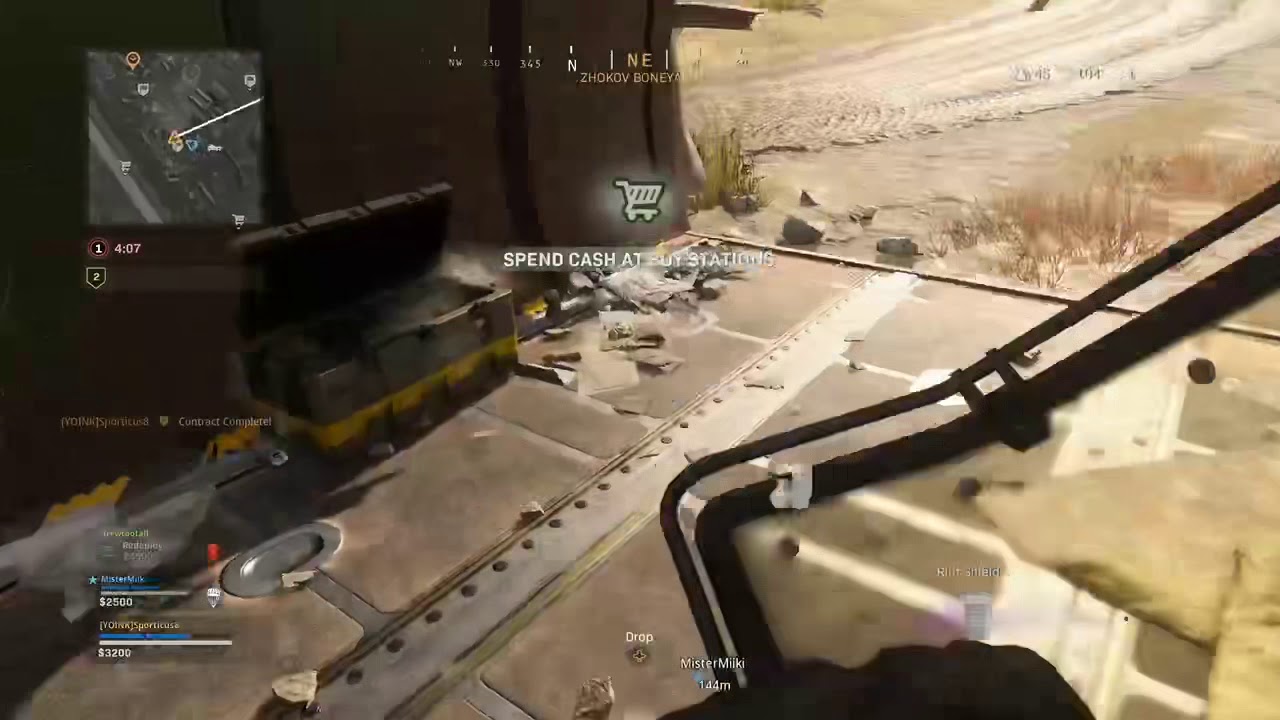 COD Warzone - Funny Riot Shield Moment - YouTube