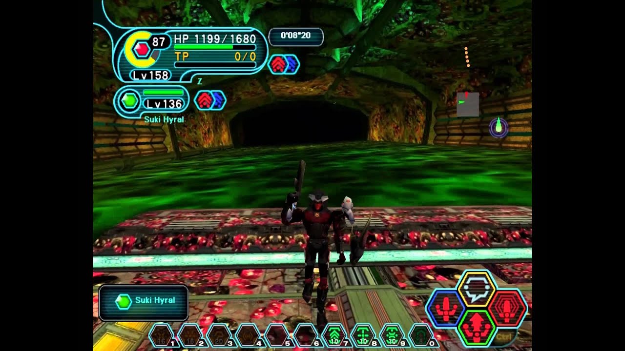 Phantasy Star Online Ep I Dal Ra Lie Boss Fight - YouTube