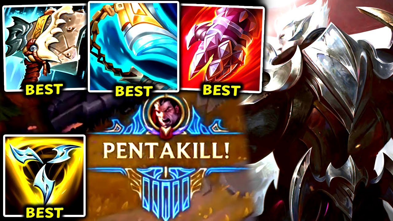DARIUS TOP IS THE MOST BROKEN THING I'VE PLAYED (PENTA KILL) - 2025 Darius TOP Gameplay Guide ...