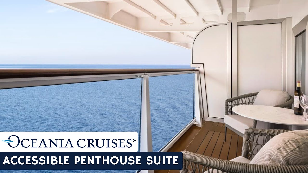 Oceania Allura | Accessible Penthouse Suite Full Walkthrough Tour & Review | 4K - YouTube