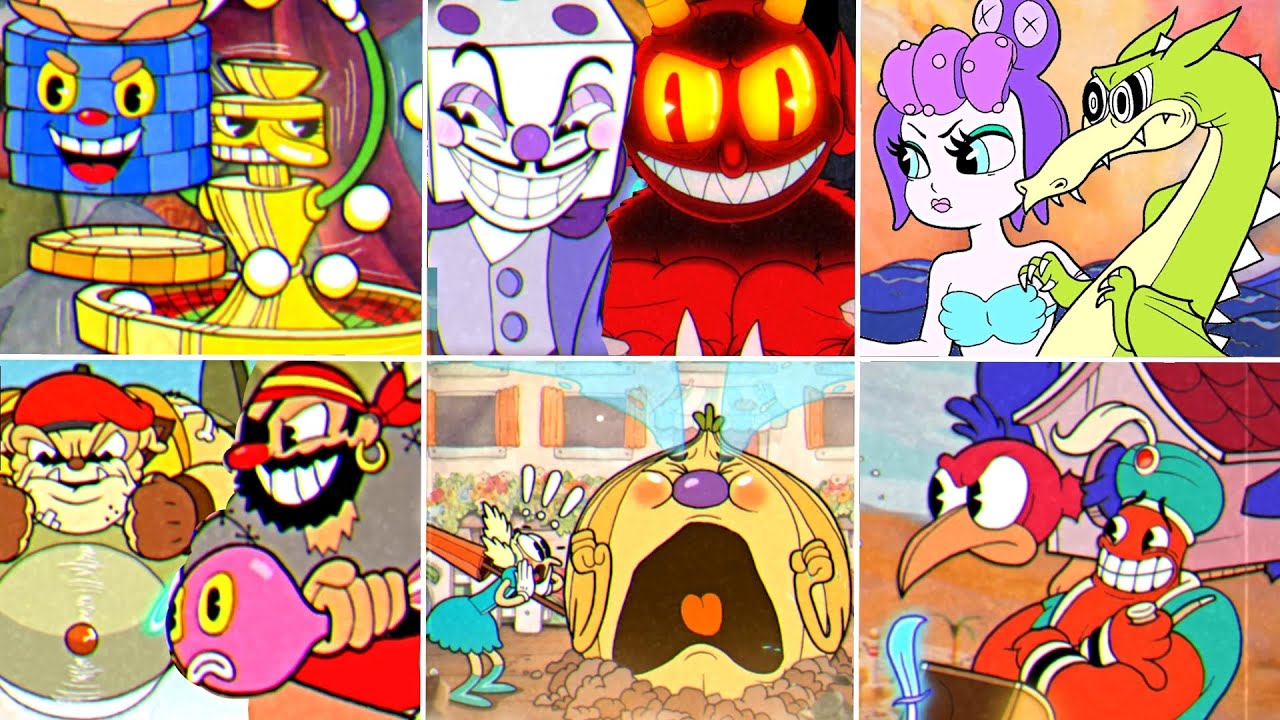 Cuphead - Top Hardest 15 Co-op Boss Fight Mod - YouTube