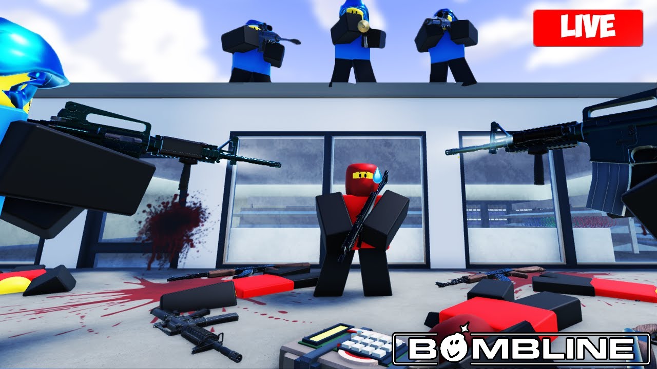 WE ARE THE GOLDEN QUINTET | Roblox BOMBLINE Live Gameplay - YouTube