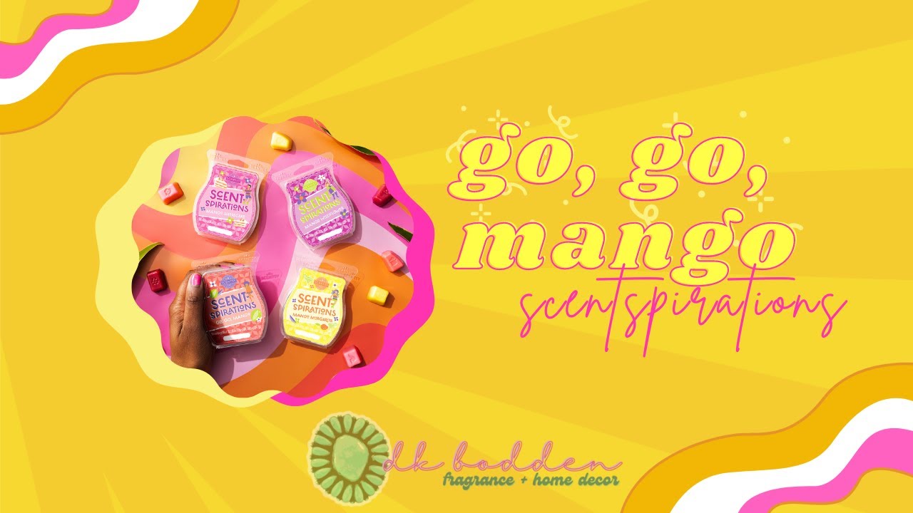 Scentsy Go, Go, Mango ScentSpirations Collection - YouTube