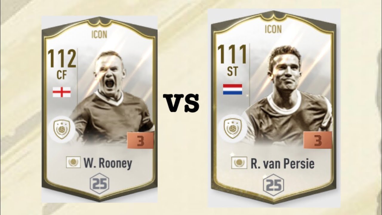 [FO4] REVIEW NHANH ROONEY - VAN PERSIE ICON - YouTube