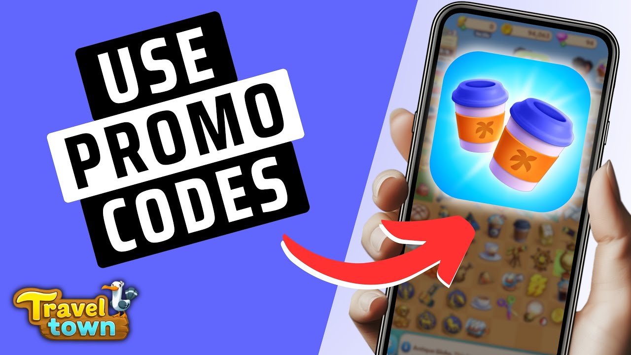 How To Use Promo Codes In Travel Town- Step By Step - YouTube