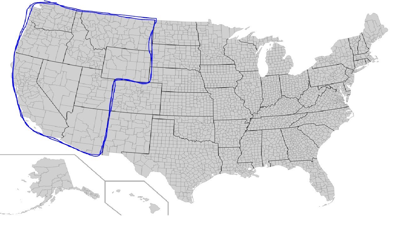 Seterra - WA/OR/CA/ID/NV/UT/AZ/MT/WY Counties Memorized - YouTube